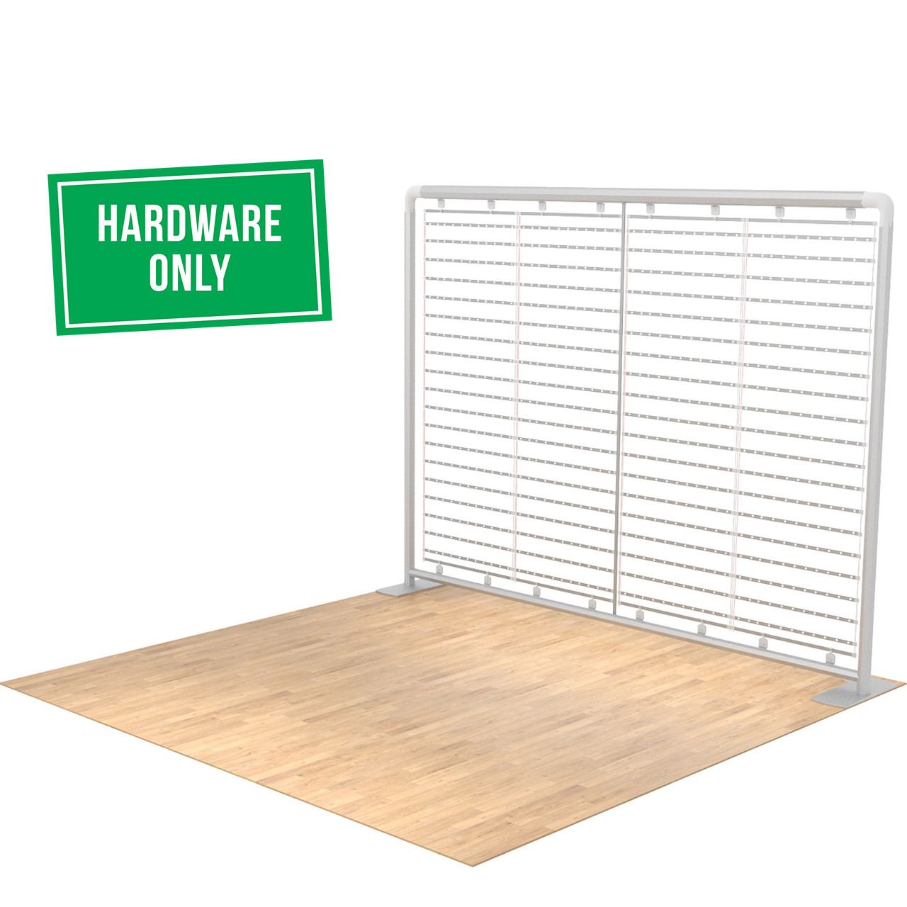 QuickZip Lightbox Hardware Only - Display Overstock