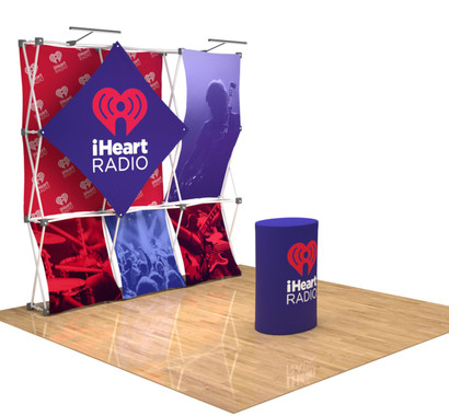 8' 3D Snap-Up Display