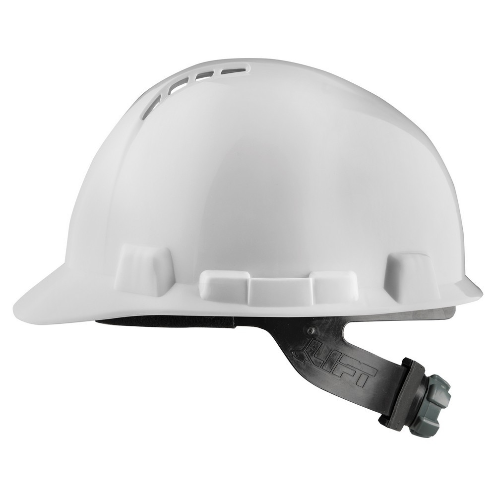 Lift Safety HBSC-7W Briggs Vented Short Brim Hard Hat White