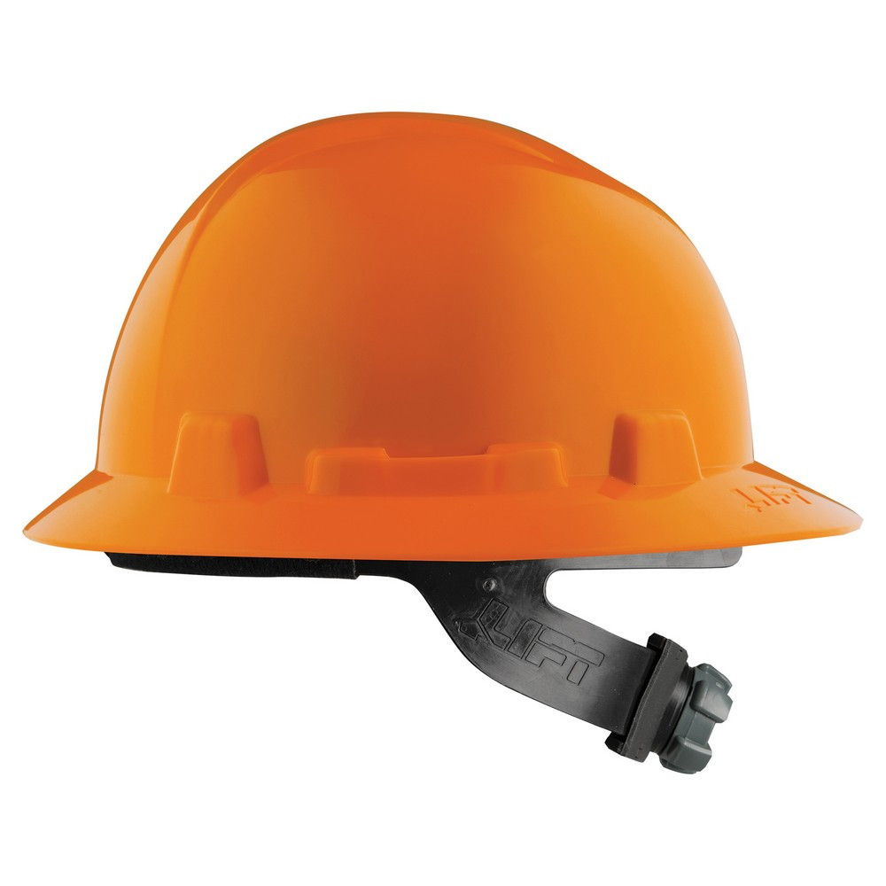 Lift Safety HBFE-7O Briggs Non-Vented Full Brim Hard Hat Orange