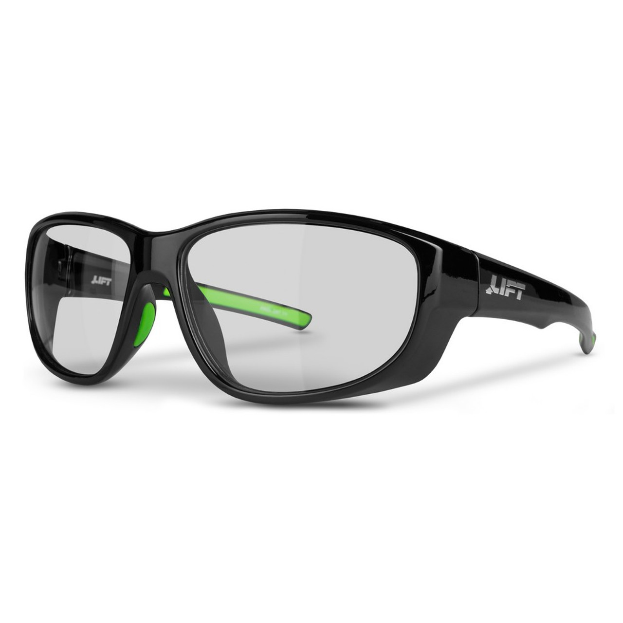 Guardian Safety Glasses Black Gloss Clear Lens