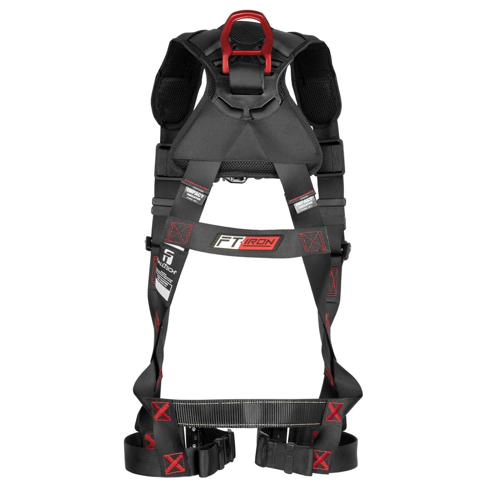 FallTech 8141BXS FT-Iron 1D Standard Non-Belted Full Body Harness ...