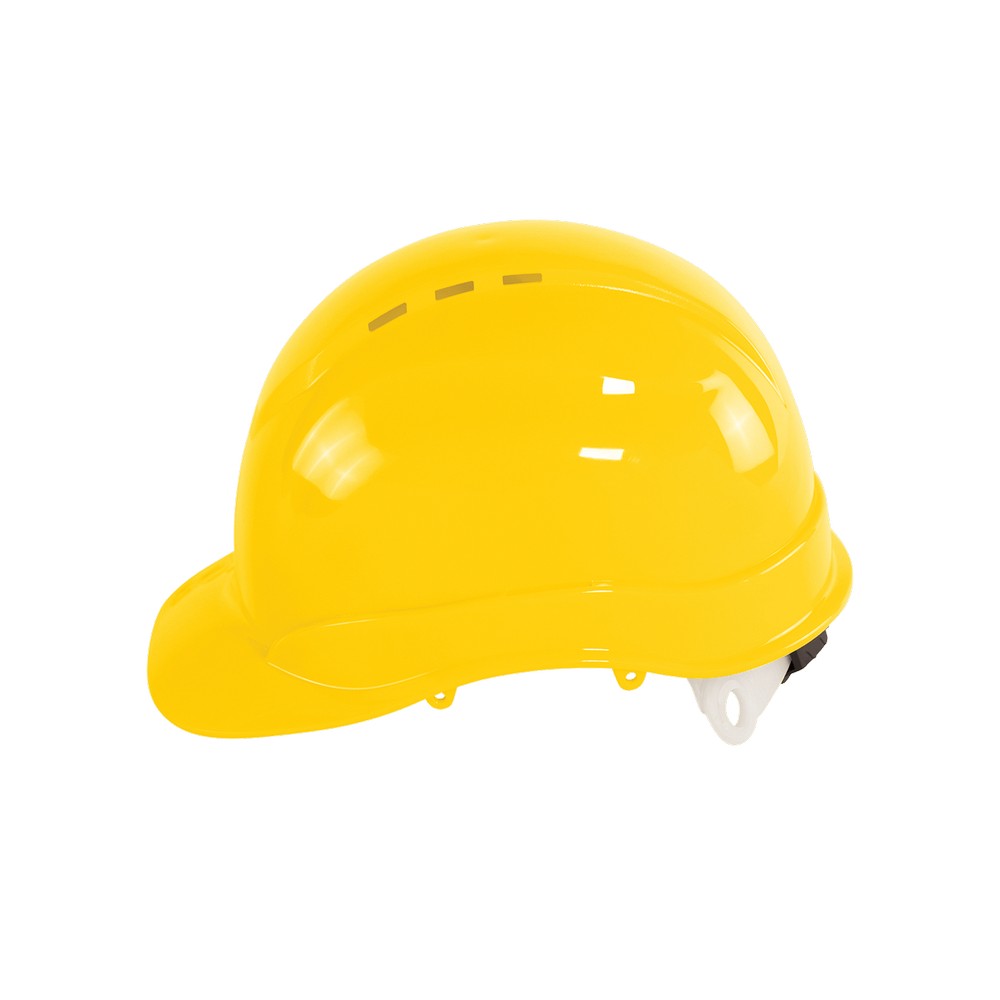 Global Glove Hh C3 Y Bullhead Safety Head Protection Yellow Vented Cap