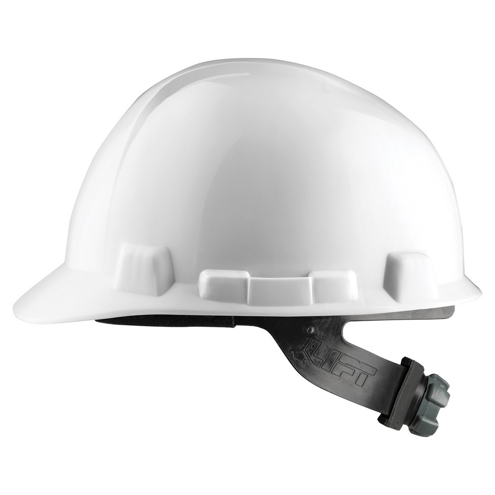 Lift Safety HBSE-7W Briggs Non-Vented Short Brim Hard Hat White