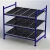 UNEX FC99SW72483-S Flow Cell Heavy Duty Gravity Rack w/ wheelbed ...