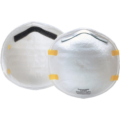 Gerson 081730 Surgical N95 Respirator, FDA Cleared. Cup Style. Made in USA