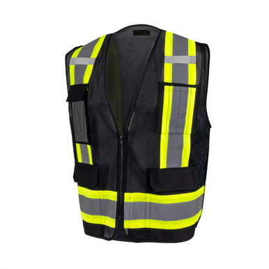 Radians SV6P-1 Type O Class 1 Mesh Surveyor Vest Black