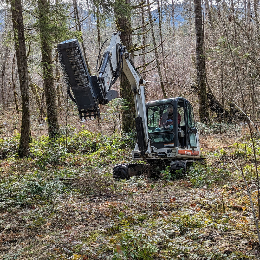 Promac Mini Excavator Drum Mulcher | Skid Steer Solutions