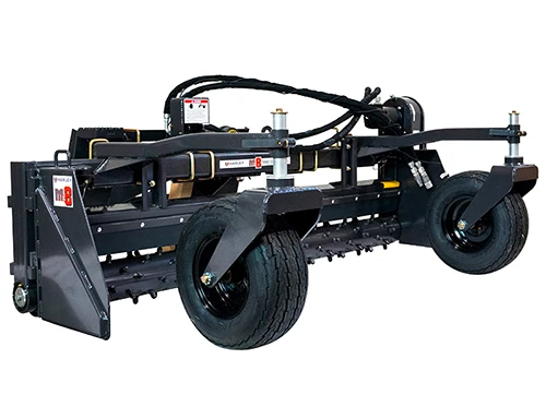 Harley Rake Attachment: Skid Steer Spotlight - Skid Steer Solutions