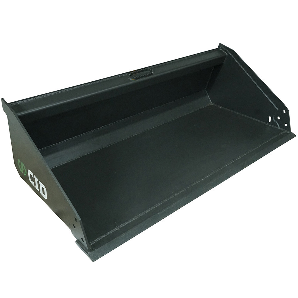 CID Skid Steer Long Bottom Bucket Attachment | Skid Steer Solutions