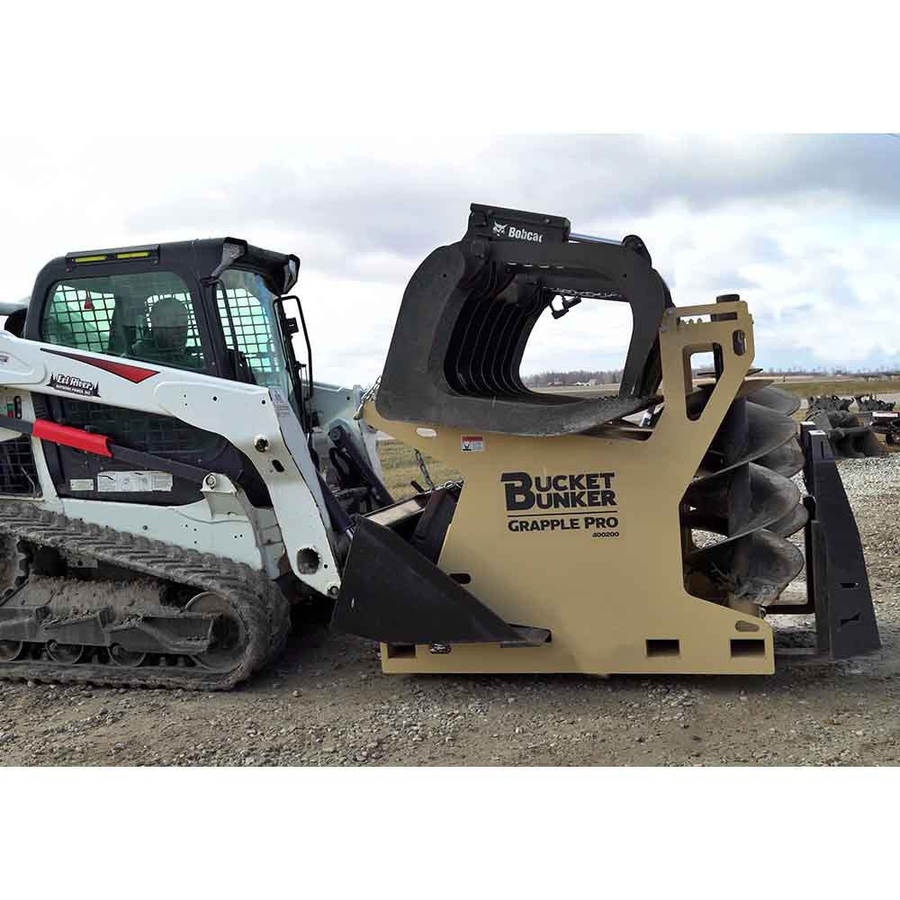 Bucket Bunker Grapple Pro Rack | Skid Steer Solutions