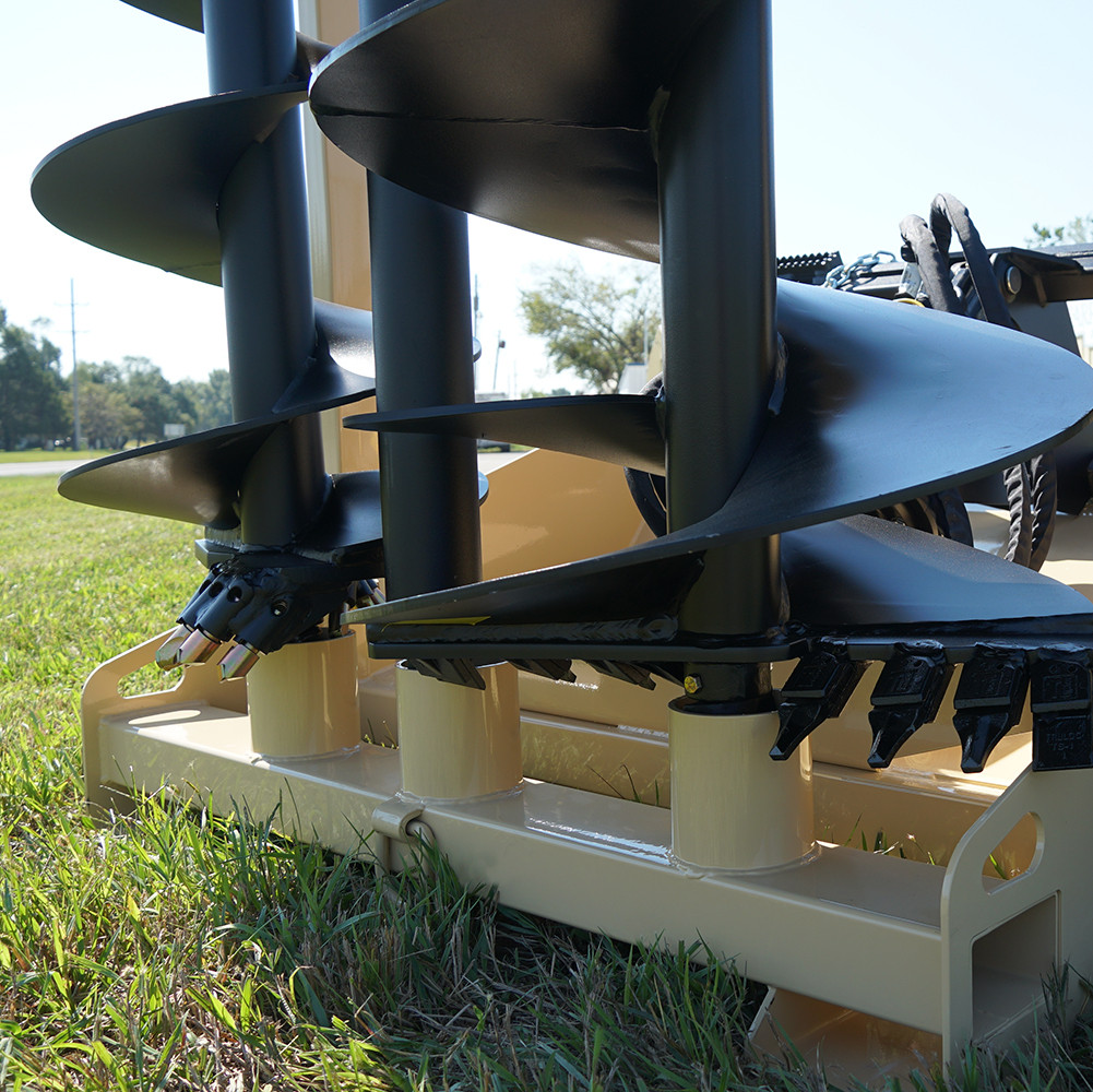 Bucket Bunker Auger Lite - Pro Rack | Skid Steer Solutions