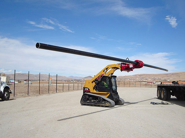 EZ Spot UR Skid Steer Pole Claw Attachment | Skid Steer Solutions