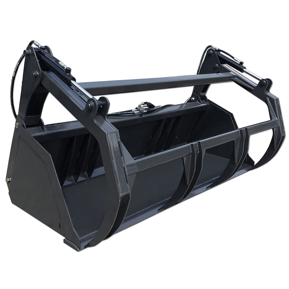 CID Skid Steer Bale Grapple Bucket Attachment | Skid Steer Solutions