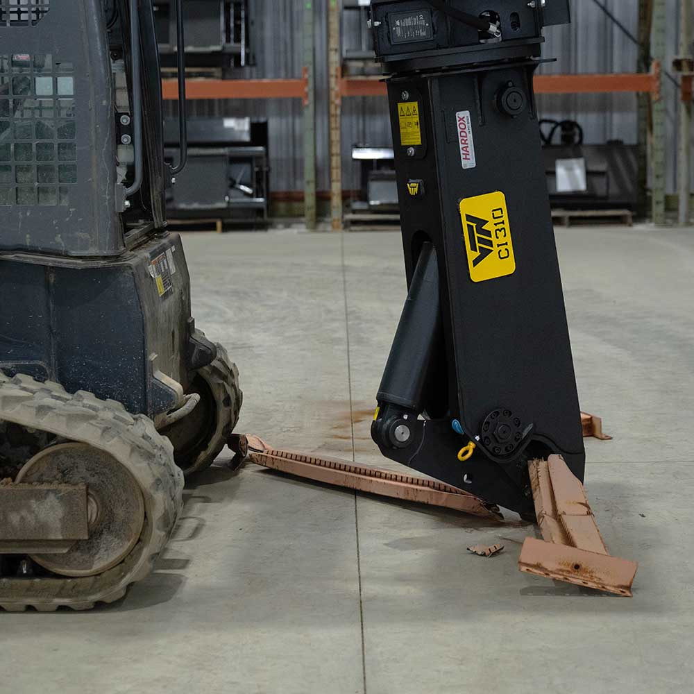 VTN Skid Steer Hydraulic Scrap Sheer | Skid Steer Solutions