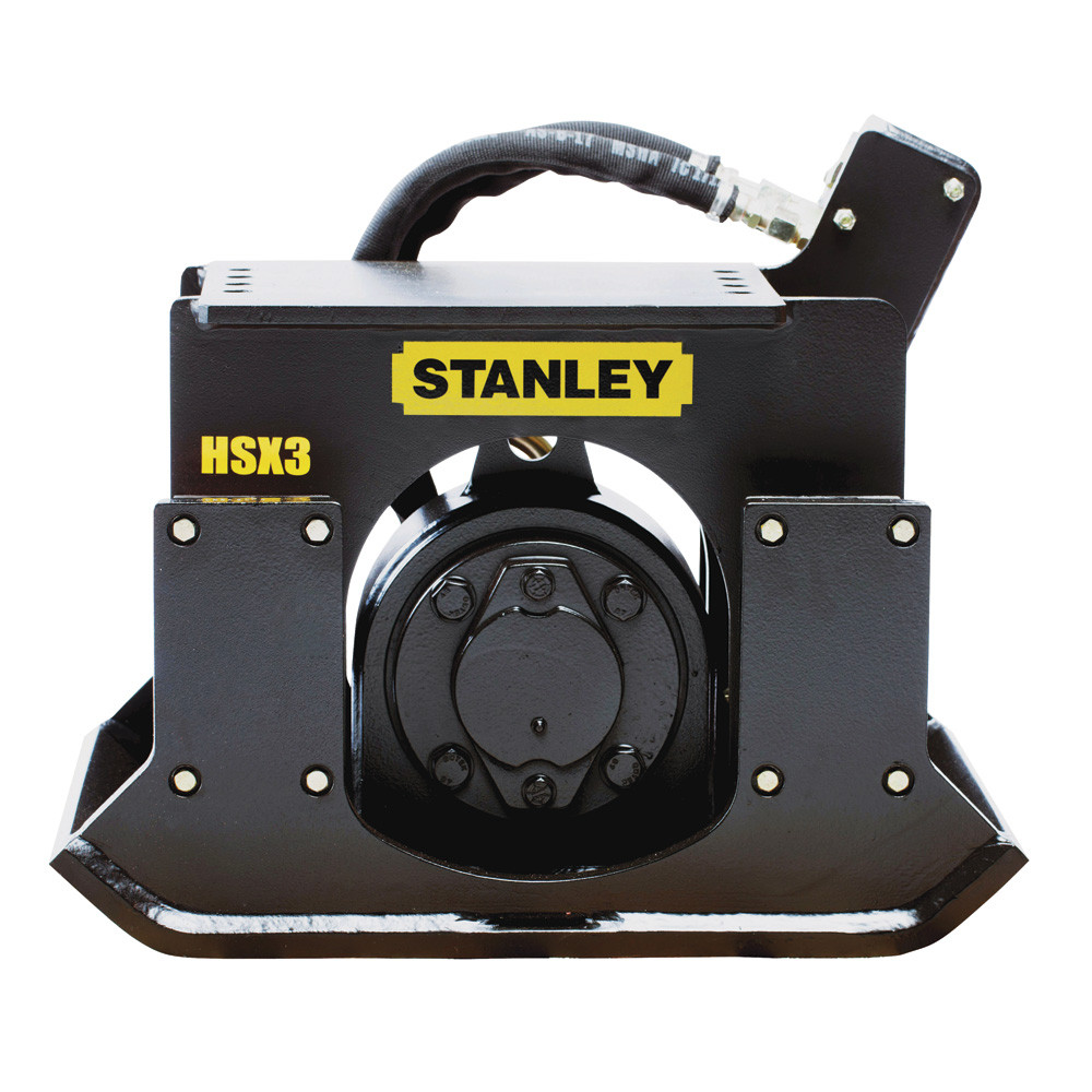 Stanley Excavator Mounted Vibratory Plate Compactor | Skid Steer Solutions