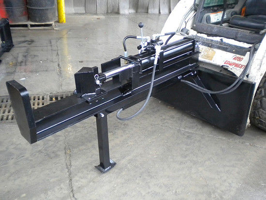 Blue Diamond Log Splitter Attachment 25 Ton | Skid Steer Solutions