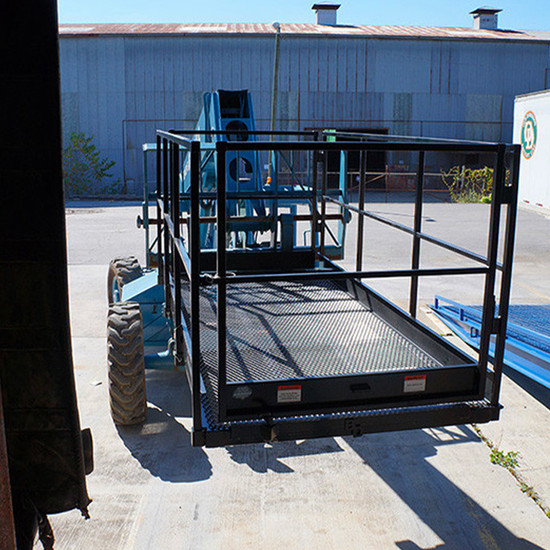 Blue Diamond Telehandler Work Platform | Skid Steer Solutions