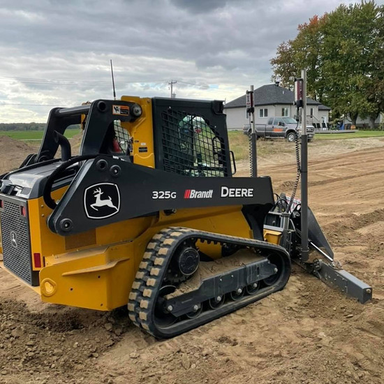 Skeer Machine Control Ready Grader Attachment | Skid Steer Solutions