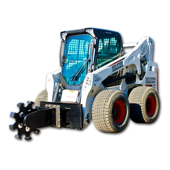 Eterra Skid Steer Trench Compactor Attachment | Skid Steer Solutions