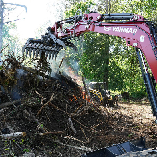 Digga Excavator Root Rake Attachment | Skid Steer Solutions