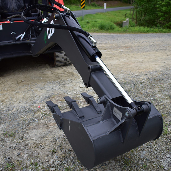 CID Skid Steer Swing Arm Backhoe Attachment | Skid Steer Solutions