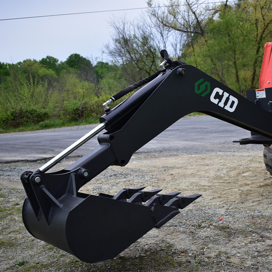 CID Skid Steer Swing Arm Backhoe Attachment | Skid Steer Solutions
