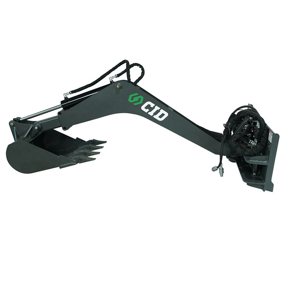 CID Skid Steer Swing Arm Backhoe Attachment | Skid Steer Solutions