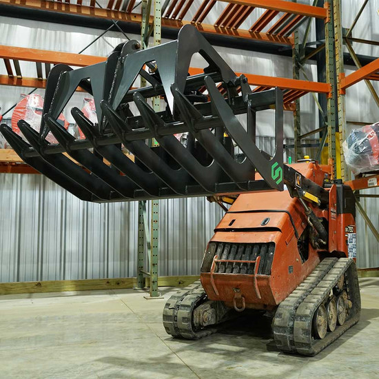 CID Mini Skid Steer Root Grapple | Skid Steer Solutions