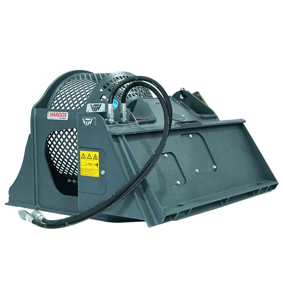 VTN Skid Steer Rotating Screening Bucket | Skid Steer Solutions