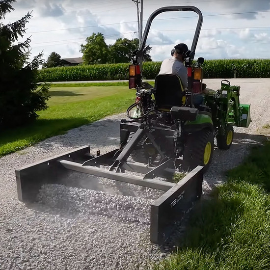 Tractor Basics 3-point Dual Edge Grader | Skid Steer Solutions