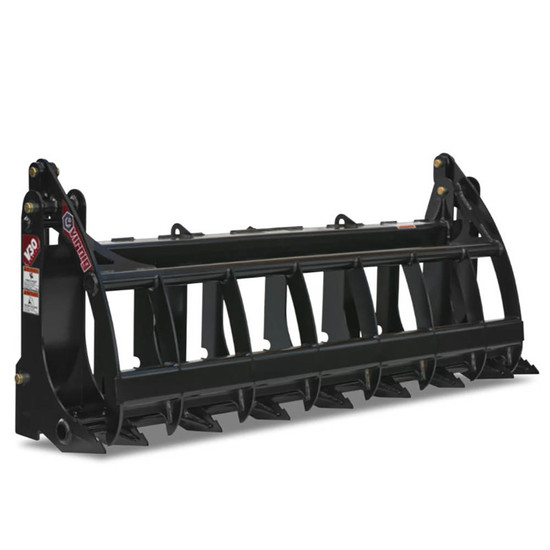 Virnig V30 Compact Tractor Root Rake Grapple | Skid Steer Solutions
