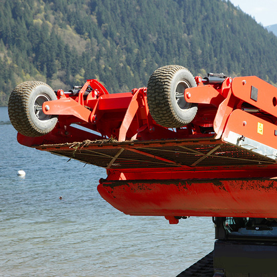 Skid Steer Beach and Arena Cleaner Attachment | Skid Steer Solutions