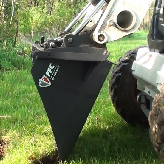 FFC Tree Scoop Attachment | Skid Steer Solutions