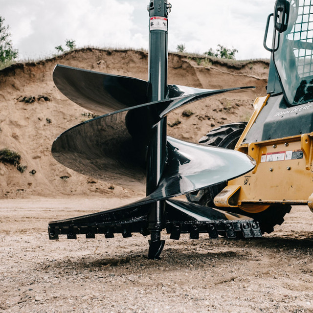 Pengo Aggressor Earth Auger Bit | Skid Steer Solutions