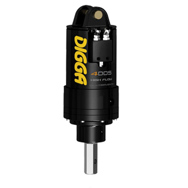 Digga Mini Excavator Auger Attachment | Skid Steer Solutions