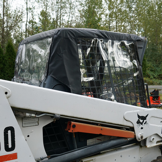 Skid Steer Nylon Cab Enclosure | Skid Steer Solutions