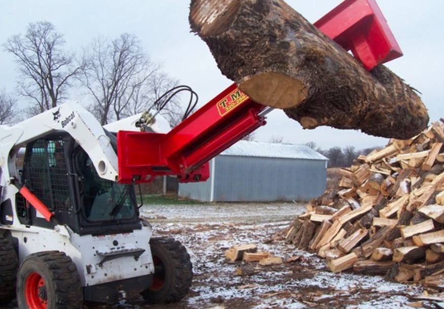 Choosing the Right Log Splitter for Your Skid Steer - Skid Steer Solutions
