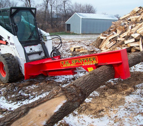 Best skid steer log splitter store