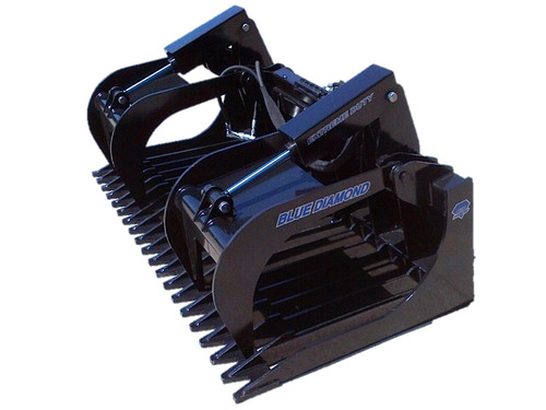 Blue Diamond Severe Grapple Bucket | Skid Steer Solutions