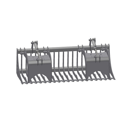 CID Standard Duty Rock Grapple | Skid Steer Solutions