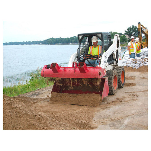 EZSPOTUR Skid Steer Sand Bagger | Skid Steer Solutions