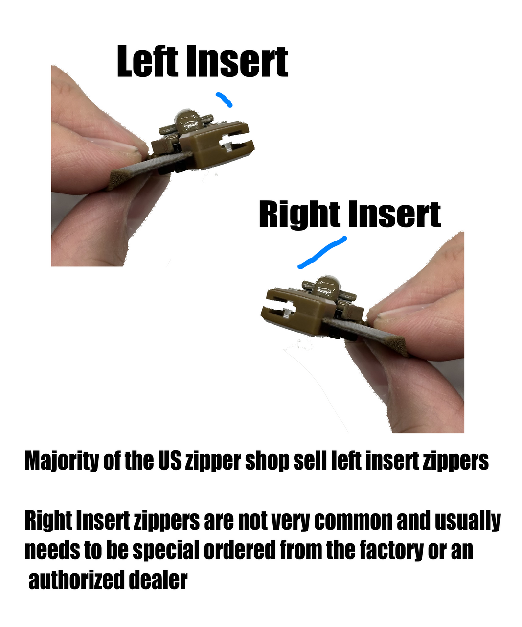 YKK Vislon Zip Panel Zippers, Pins Side (Multiple Specs Available)
