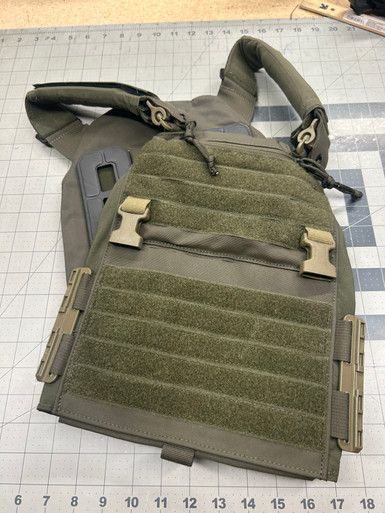 Lionheart Heart Alliance Hot Pursuit Gen 3. SAPI Cut Plate Bags, Ranger Green (GARAGE SALE)