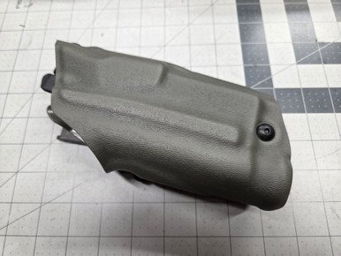 Safariland 6378 ALS holster QLS Fork, Glock 17/22 w. M3 Light, OD Green ...