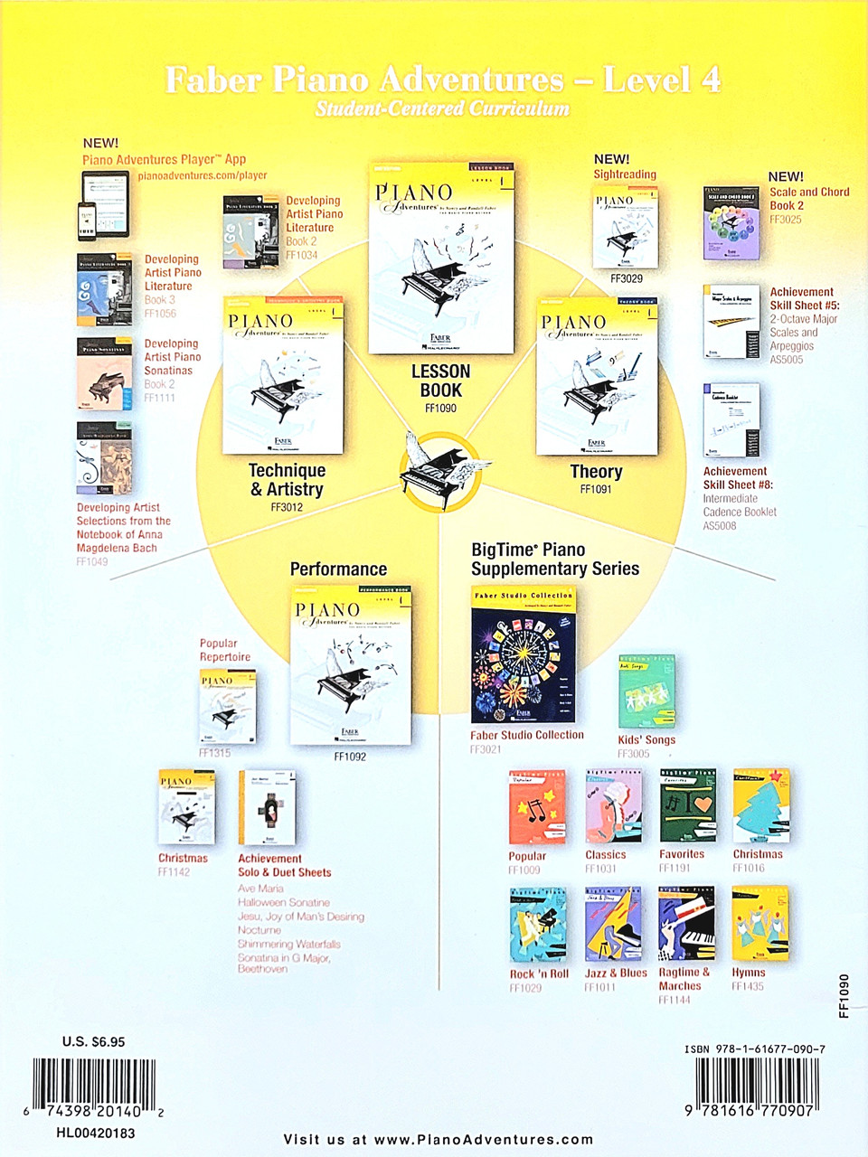 Piano Adventures Lesson Book Level 4 (2nd Edition) at Piano Gallery