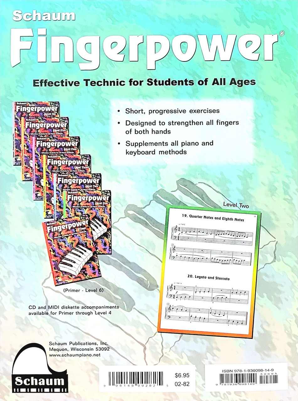 Schaum Theory Workbook Level Two at Piano Gallery