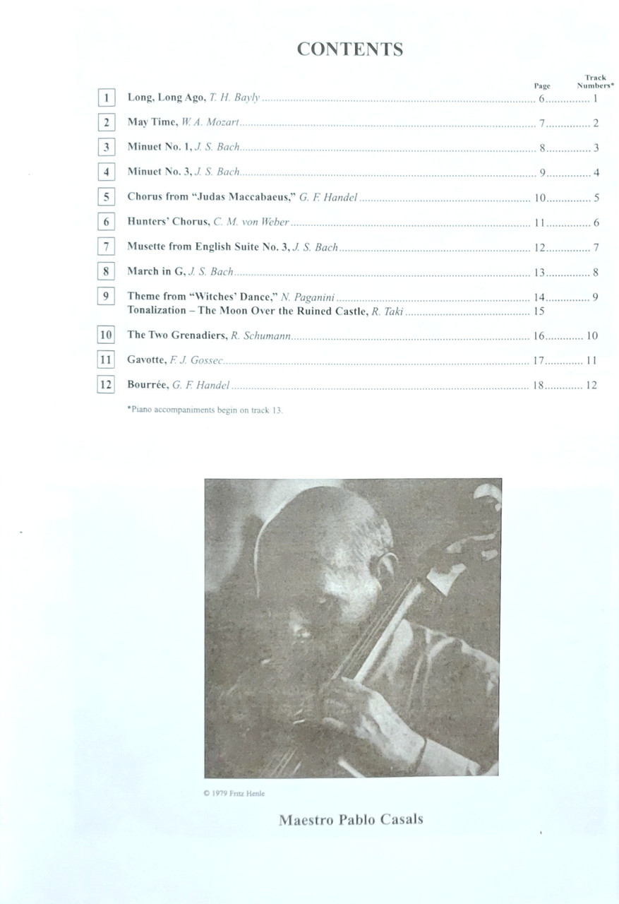Suzuki Cello School Volume 2 Book & CD at Piano Gallery