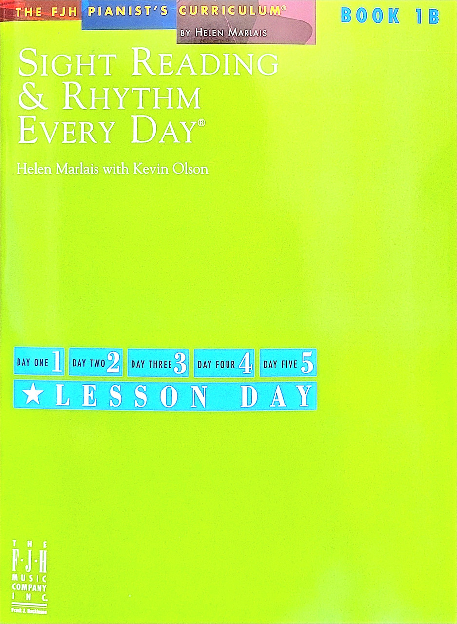 Sight Reading & Rhythm Every Day Book 1B at Piano Gallery
