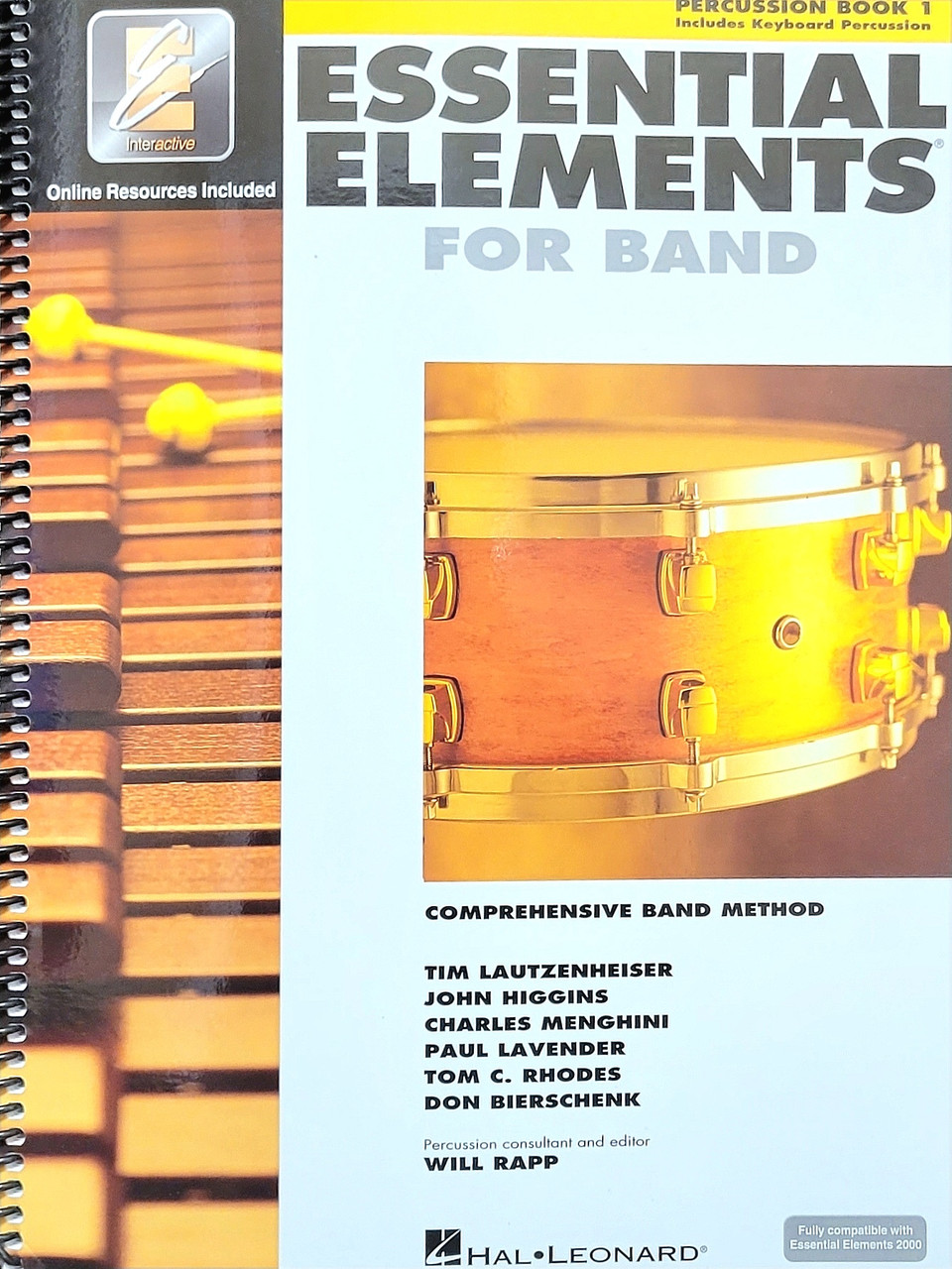 Essential Elements for Band - Percussion Book 1 - Piano Gallery